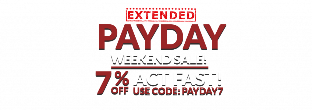Extended Payday Weekend Sale Overlay – Ironmaster UK